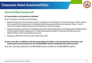 Maha rera overview | PDF