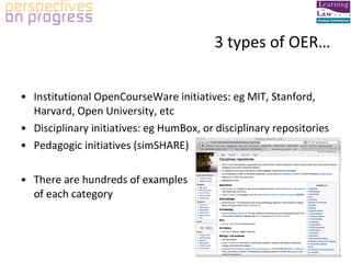 Open educational resources (OER): why they matter | PPT