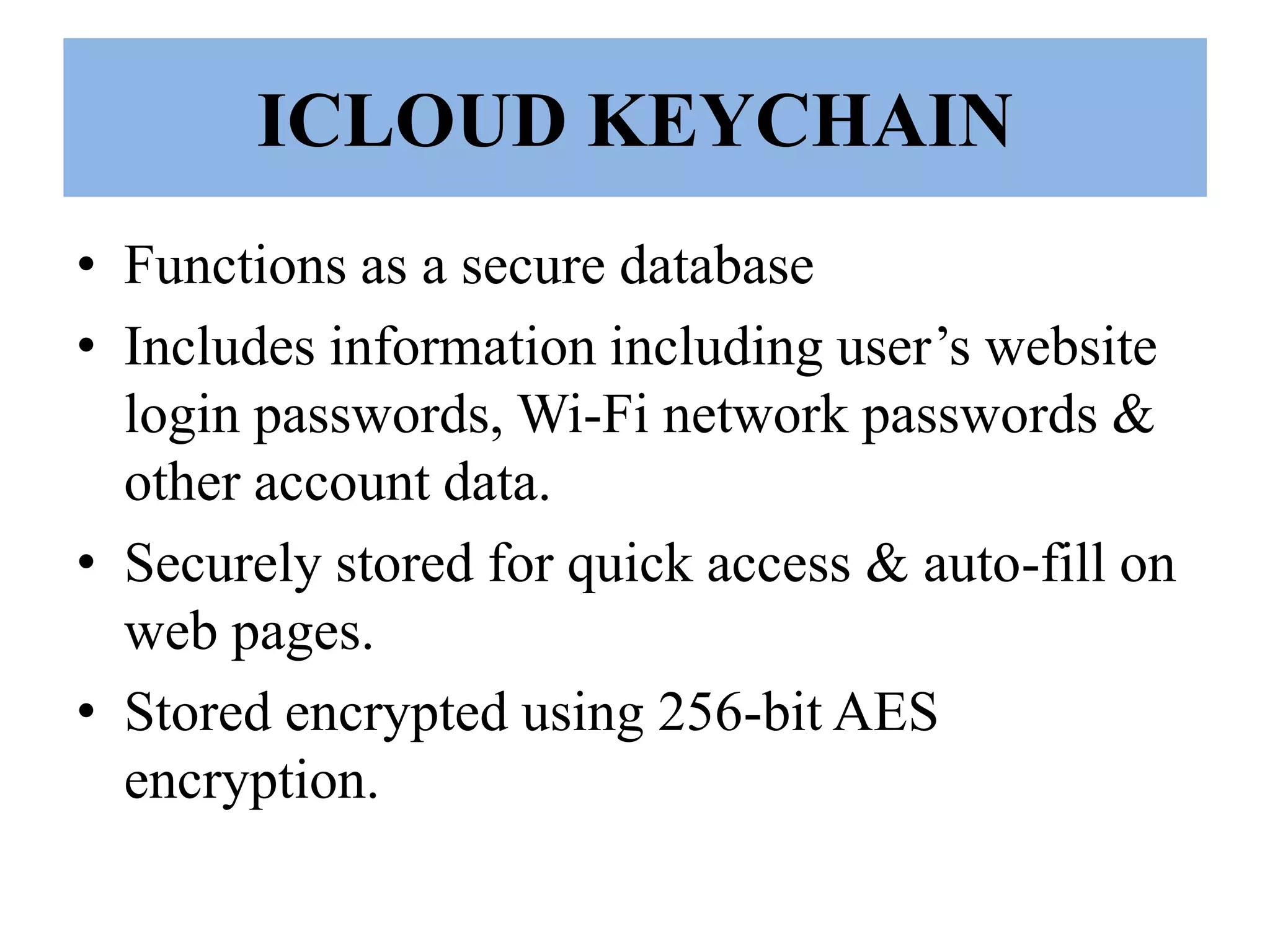 iCloud by Apple | PPTX