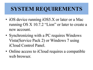 iCloud by Apple | PPTX
