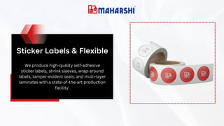 Maharshi Labelling & Packaging Machines. | PPTX