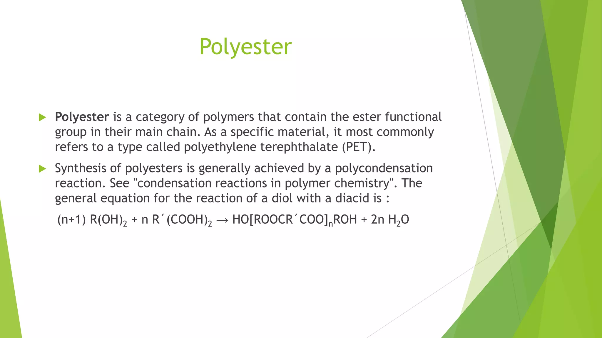 polymers in textile industries | PPTX