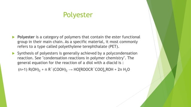 polymers in textile industries | PPTX