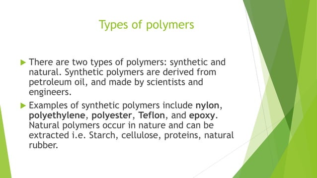 polymers in textile industries | PPTX