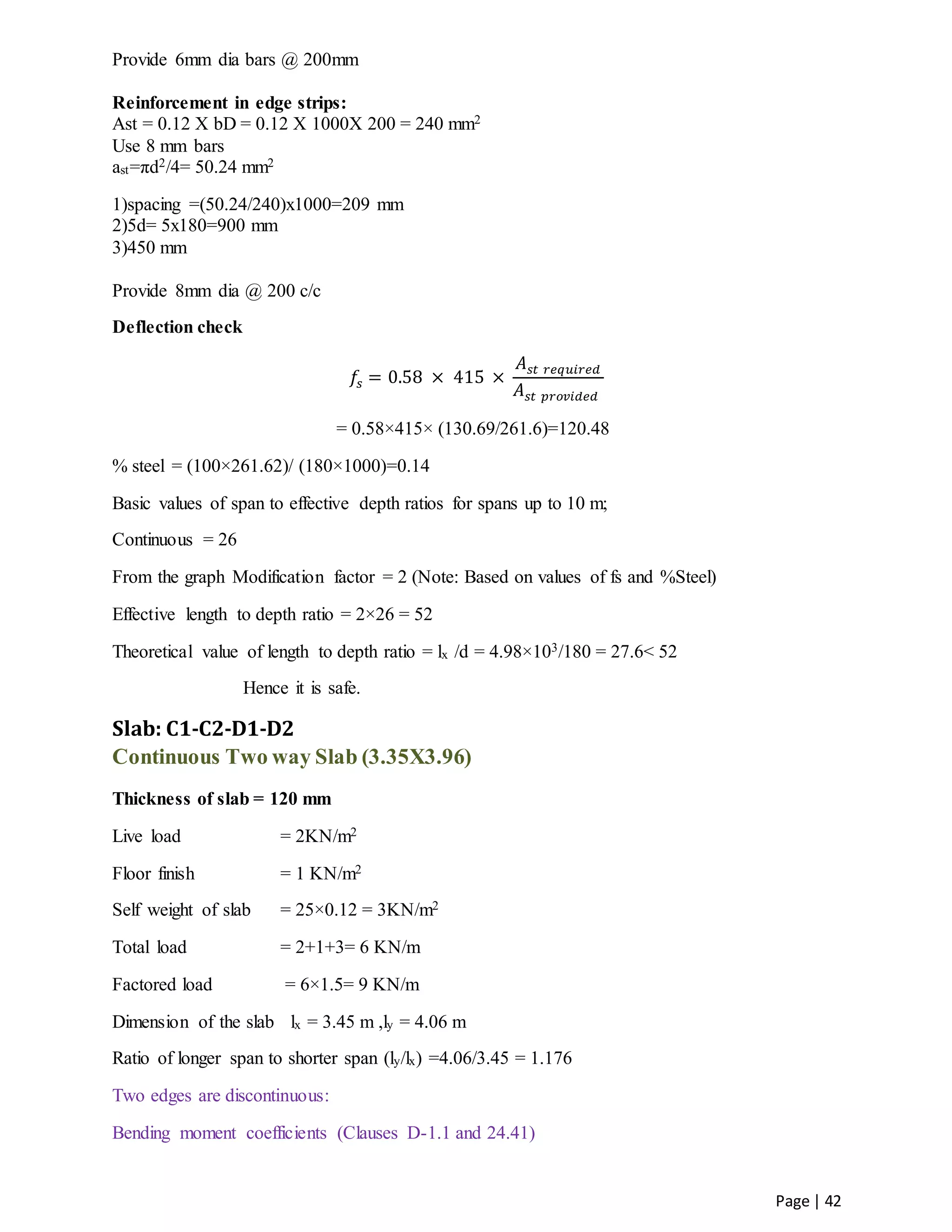 DESIGN AND ANALYSIS OF G+3 RESIDENTIAL BUILDING BY S.MAHAMMAD FROM ...