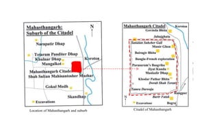 Study of the MAHASTHANGARH by riday saha | PPTX
