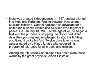 Mahatma Gandhi | PPT