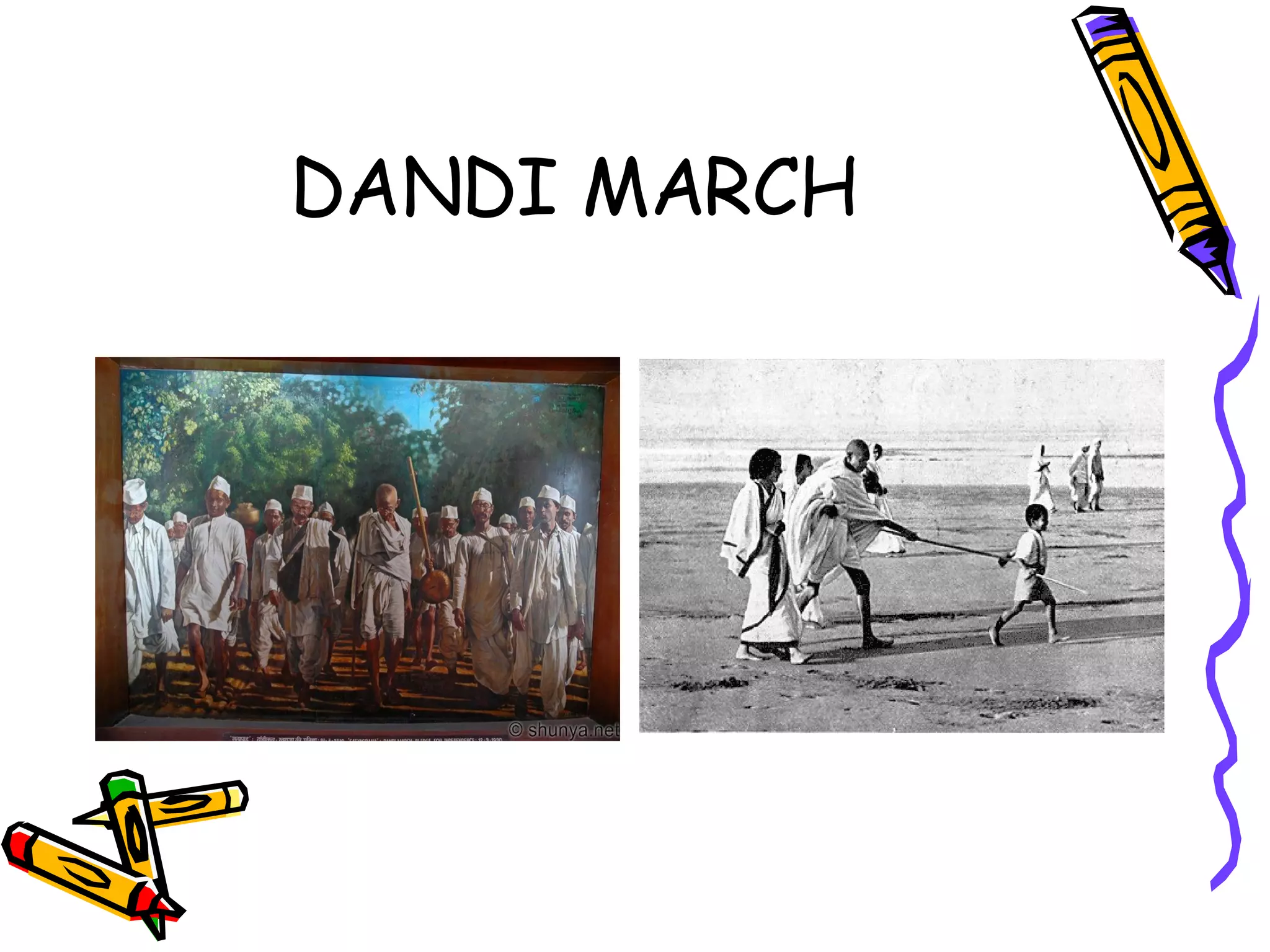 Mahatma Gandhi & His Satyagrah Tools | PPT