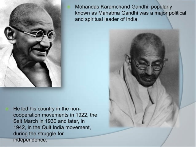 Mahatma Gandhi Leadership | PPTX