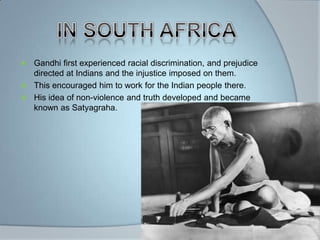 Mahatma Gandhi Leadership | PPTX