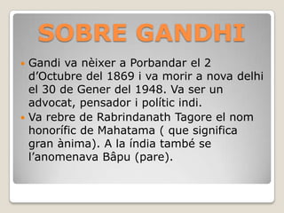 Mahatma gandhi | PPT