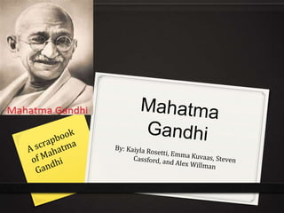 Mahatma gandhi | PPTX