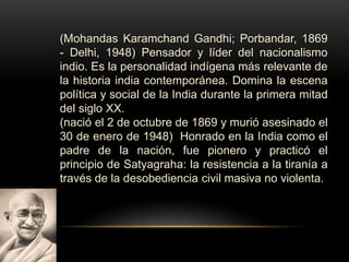 Mahatma gandhi | PPTX