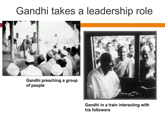 Biography of Mahatma Gandhi : 1869-1948 | PPT
