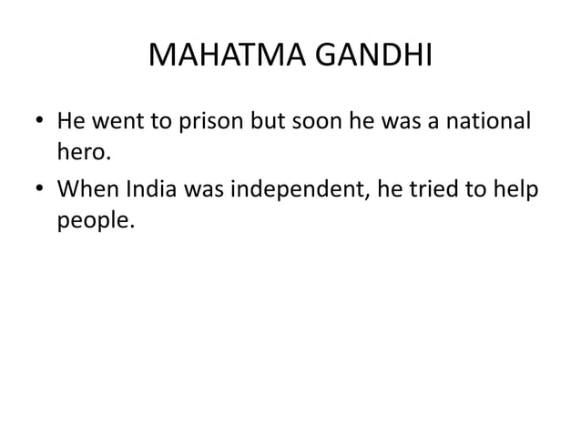 Mahatma gandhi | PPT