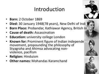 Mahatma Gandhi | PPT