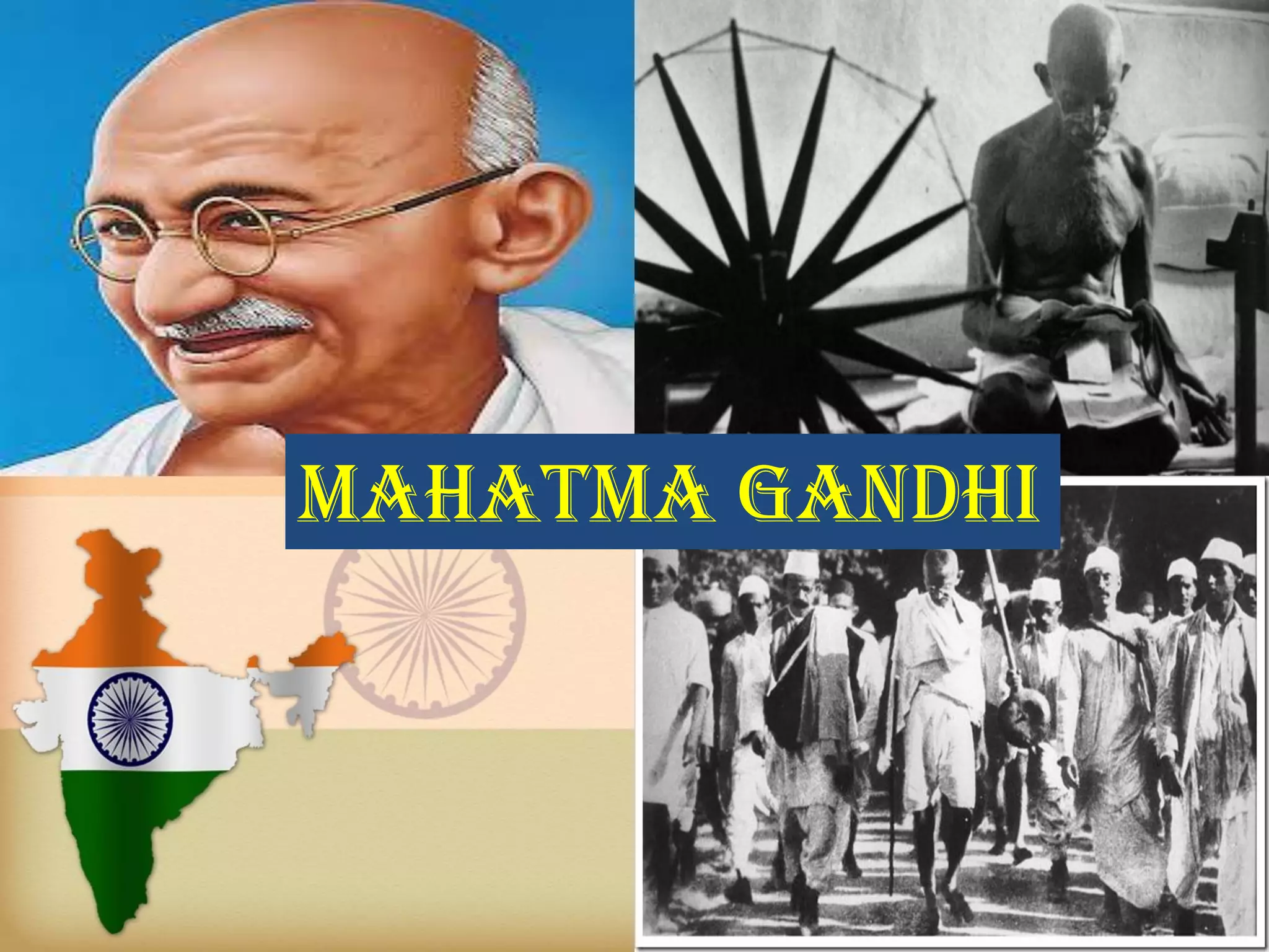 Mahatma gandhi a non-violent leader | PDF