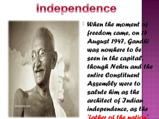 Mahatma gandhi (1) | PPT