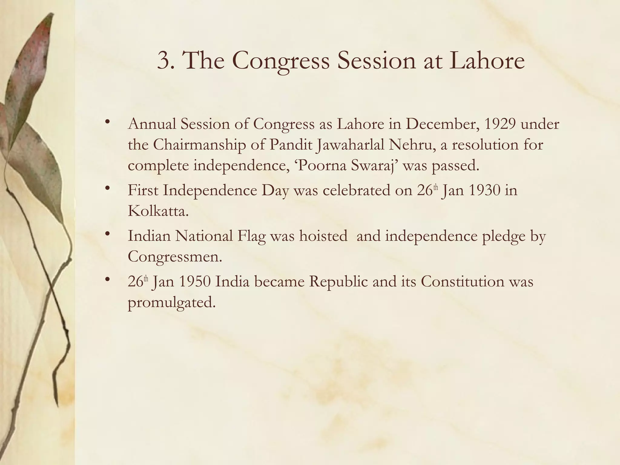 Mahatma Gandhi and National Movements | PPT