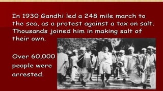 Mahatma gandhi ppt | PPTX | Hinduism | Religion & Spirituality
