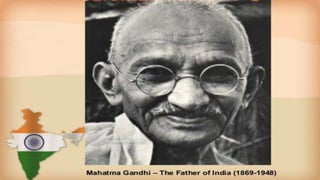 Mahatma gandhi ppt | PPTX | Hinduism | Religion & Spirituality