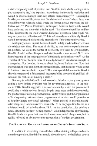 Mahatma gandhis vision for the future of india the role of enli | PDF