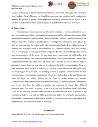 Mahatma of communication | PDF
