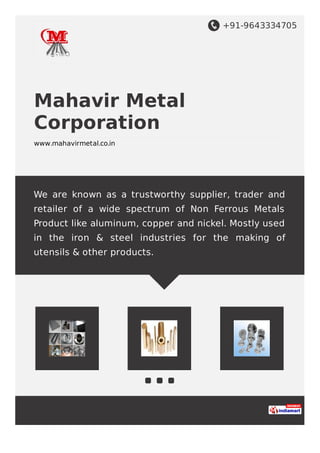 Mahavir metal-corporation | PDF