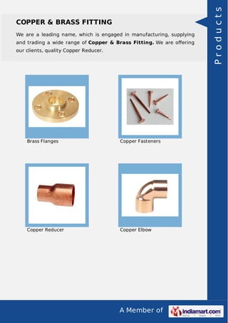 Mahavir Metal Corporation, Mumbai, Copper Brass Sheet & Strip | PDF