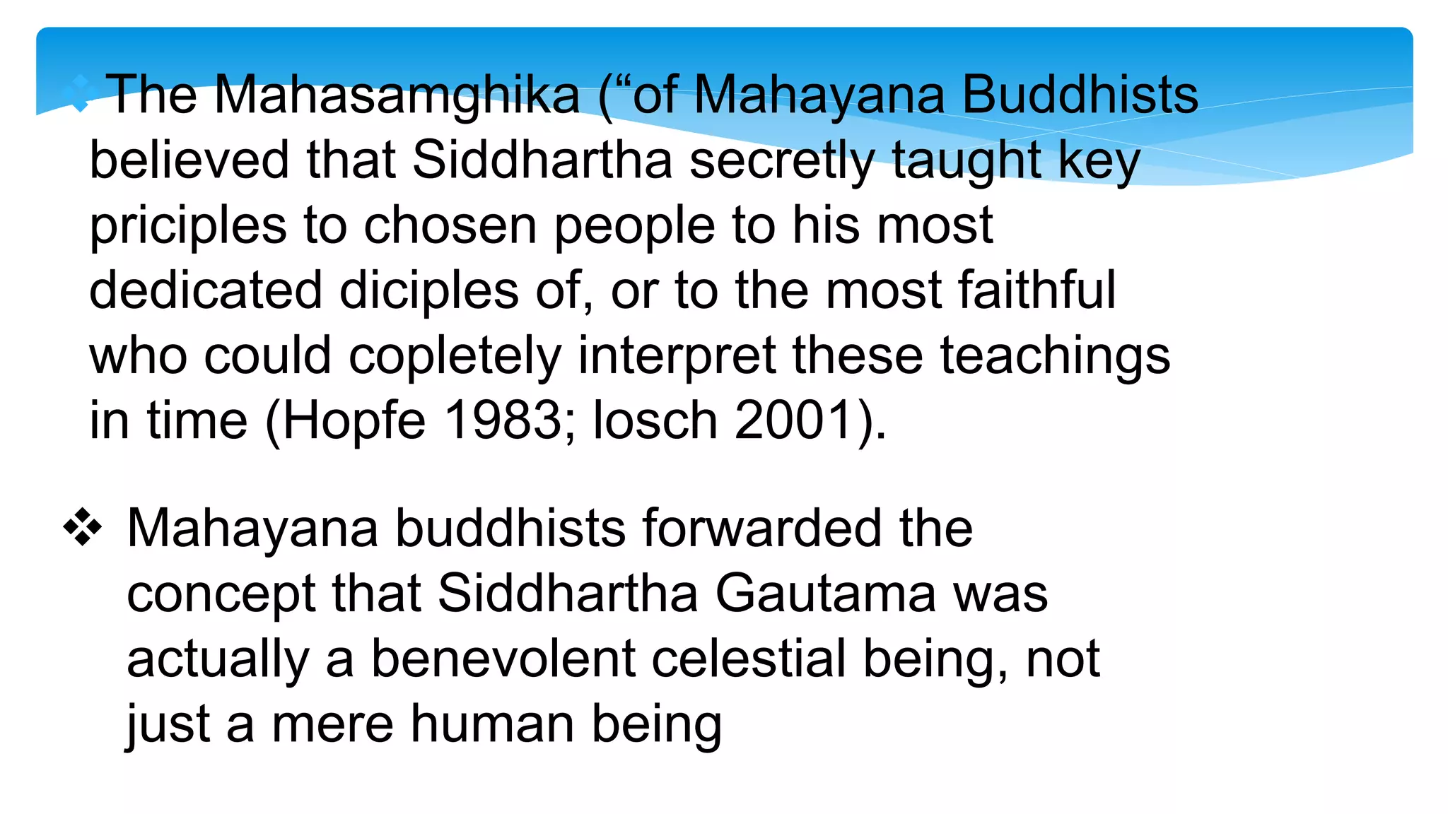 Mahayana buddhism | PPTX