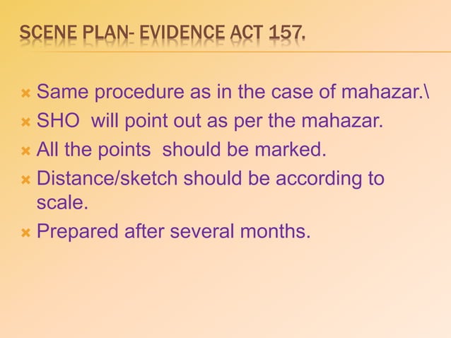 How to Prepare a MAHAZAR- Revenue department | PPTX | Law