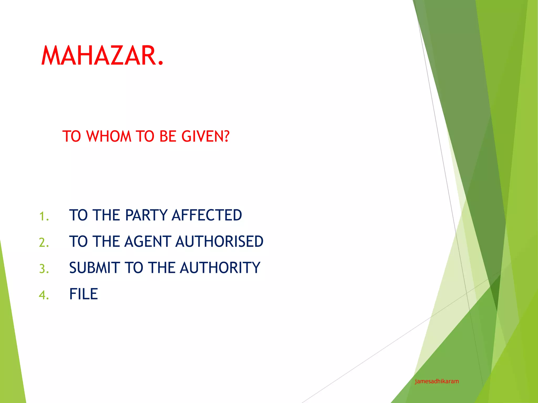Mahazar | PPTX