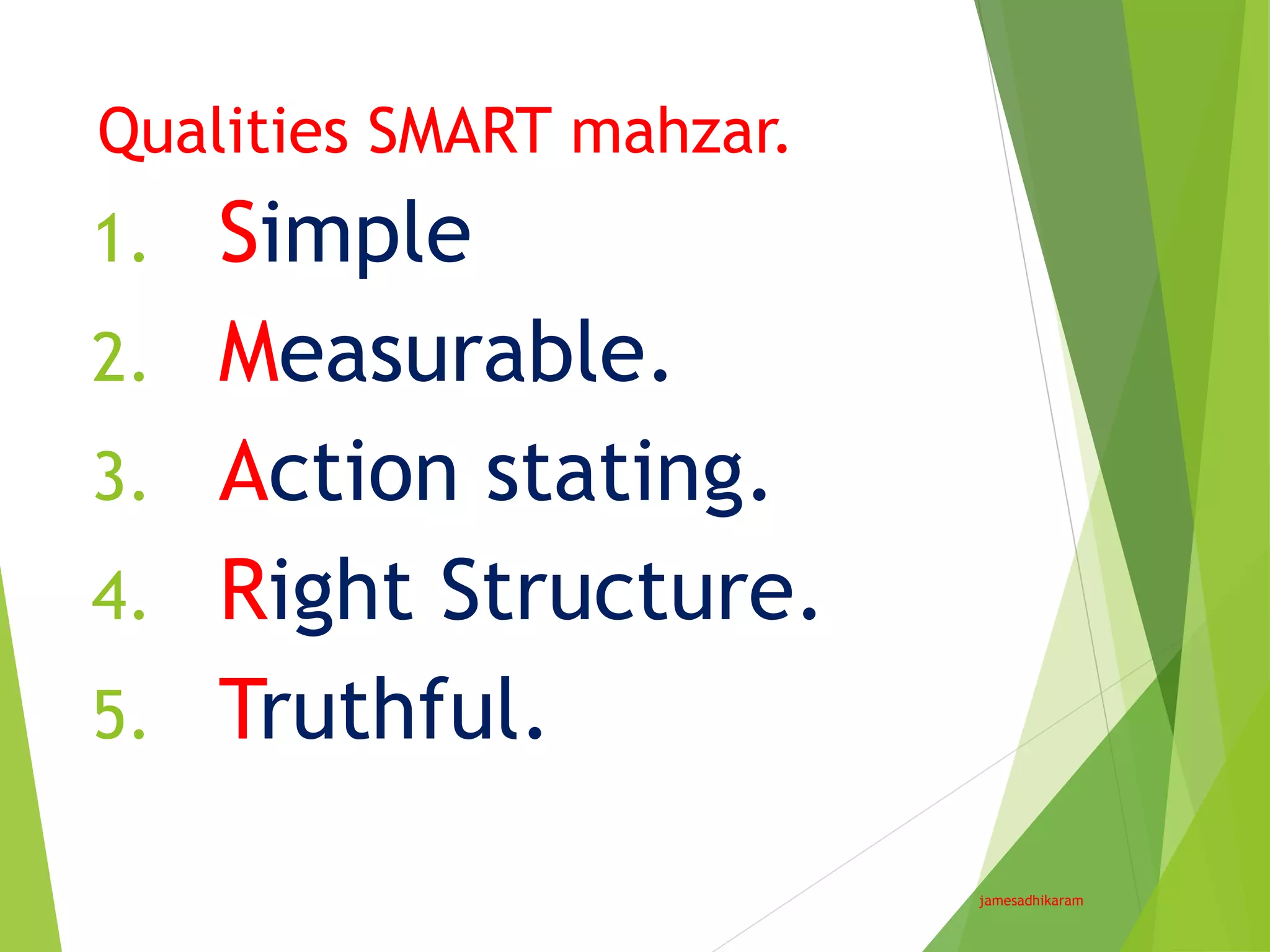 Mahazar | PPTX