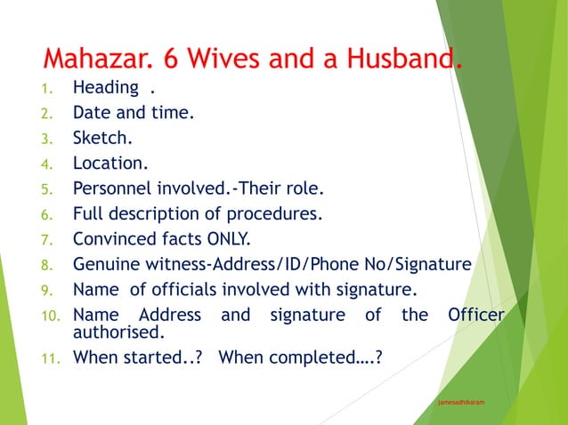 Mahazar | PPTX