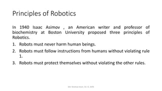 Introduction to Robotics and Future of Robotics in perspective of ...