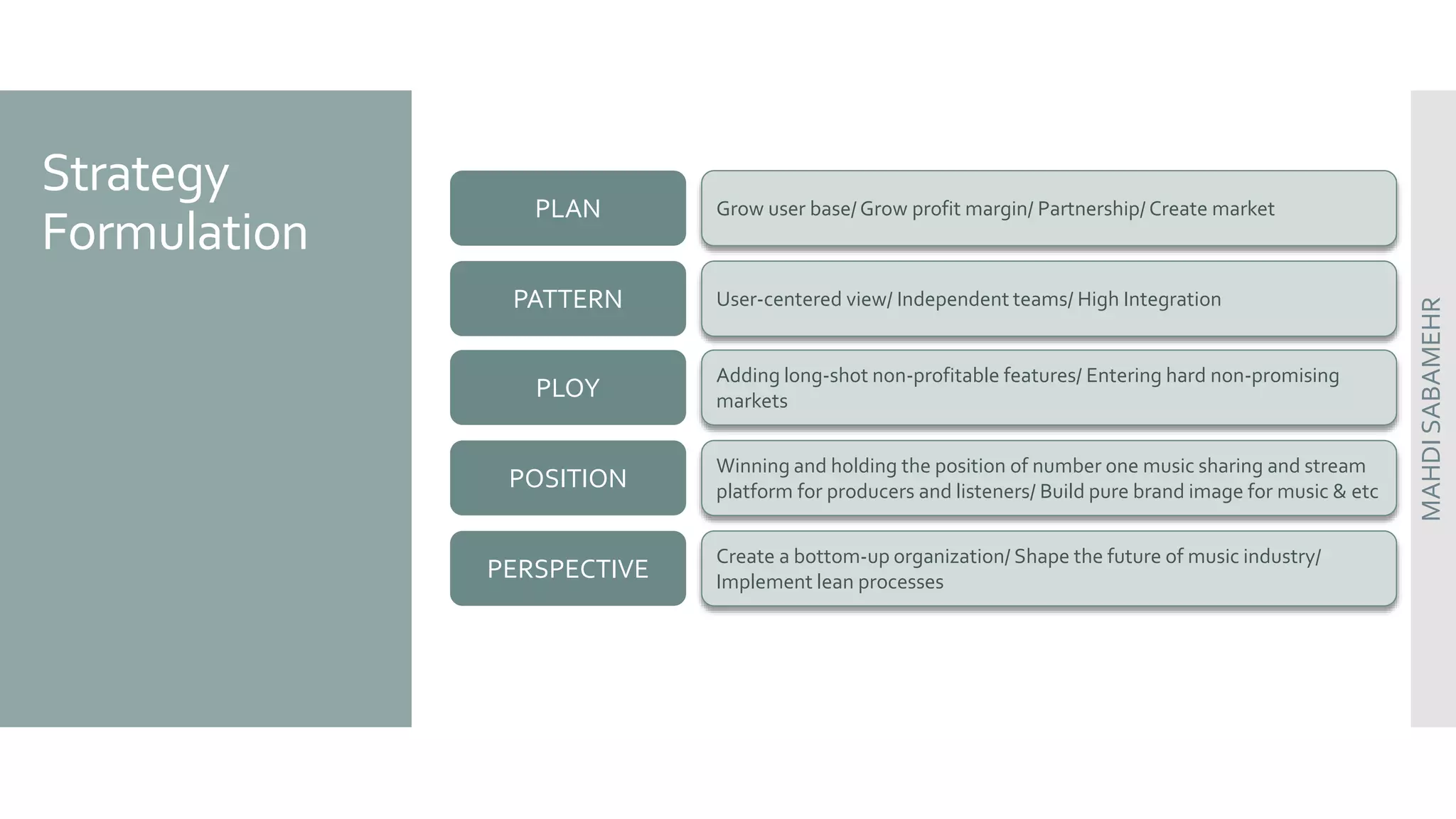 Strategy for Spotify to respond to Apple Music - Coursera | PPTX