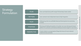 Strategy for Spotify to respond to Apple Music - Coursera | PPTX