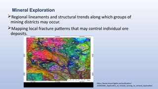APPLICATION OF REMOTE SENSING IN GEOSCIENCE | PPT