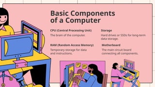 Introduction to Computers - Basics - BCA | PPTX