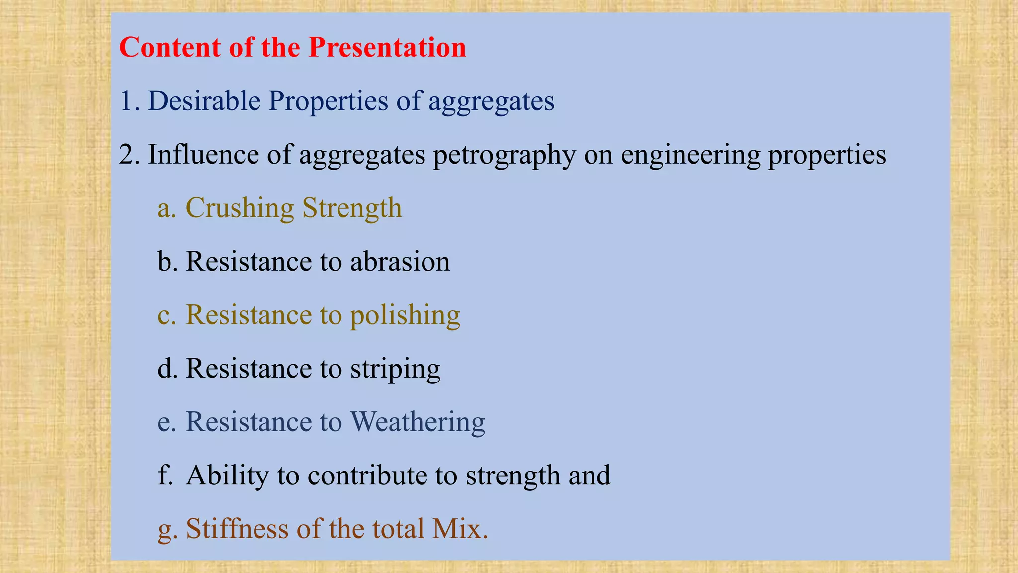 Bitumen Bound Construction and Desirable Properties of Aggregates.pptx