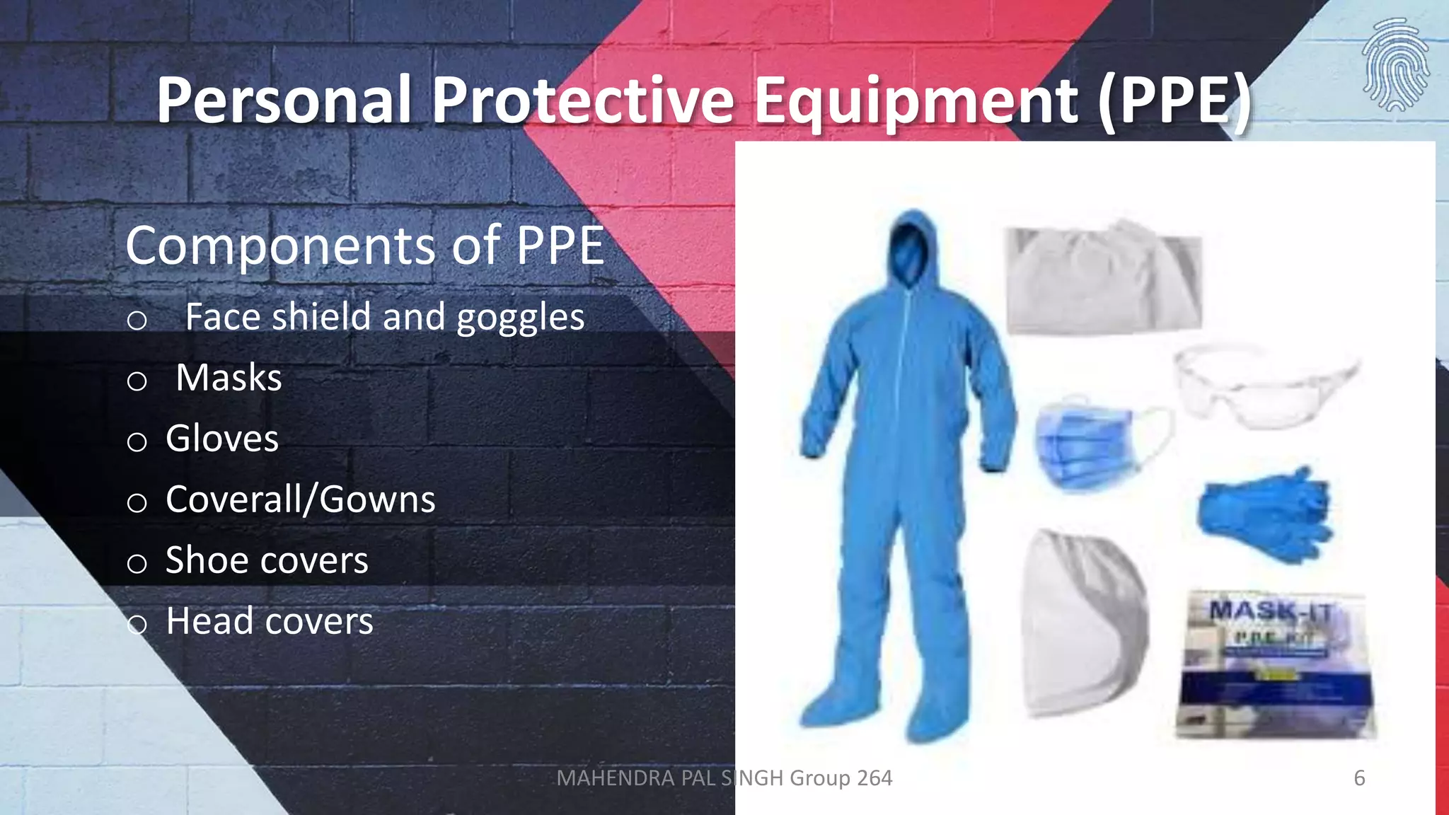 Mahendra pal singh 264 COVID 19 PPE KIT WITH SPECIFICATION AND HOW TO ...
