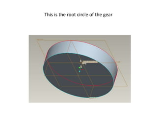 Modelling of spur gear in Pro E software | PPTX