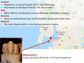 Elephanta Caves Map