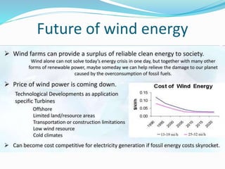 Power Point Presentation on Wind Turbine | PPTX