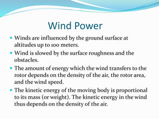 Power Point Presentation on Wind Turbine | PPTX