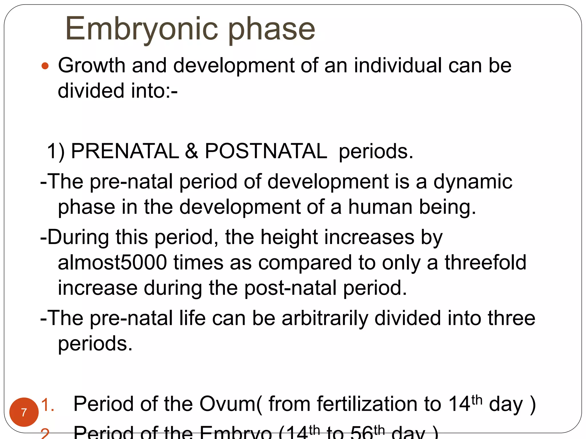 prenatal and post natal growth of mandible | PPTX