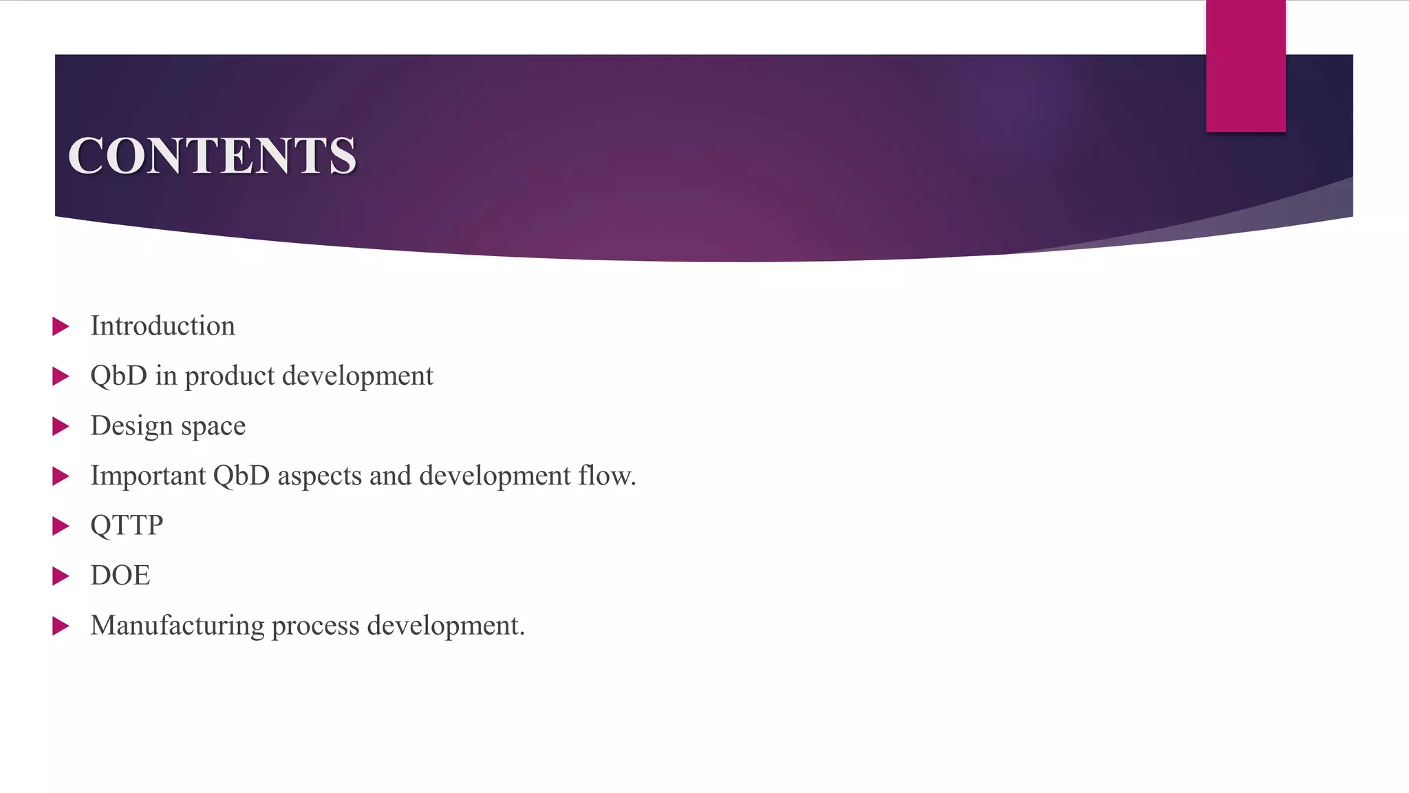 Quality by Design | PPTX