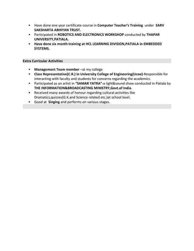 Mahesh resume 2 | DOC