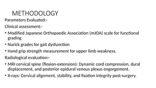 Hirayama paper presentation - efficacy of posterior fixation | PPTX