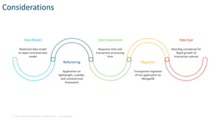 MongoDB World 2019: Implementation and Operationalization of MongoDB Sharding in a Highly ...